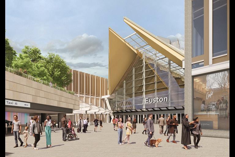 New look at Grimshaw's designs for HS2 Euston station | News | Building ...